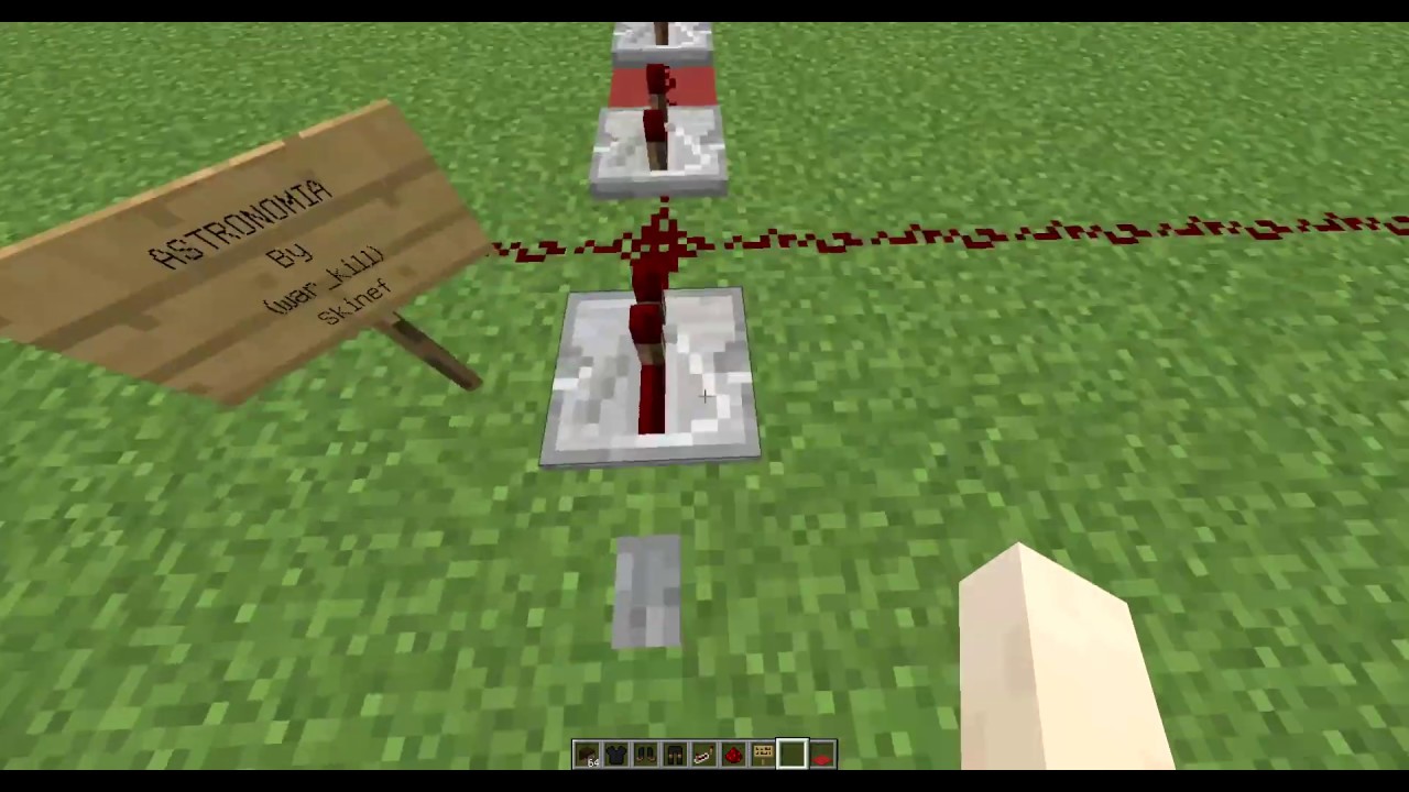 Minecraft ASTRONOMIA note block - YouTube