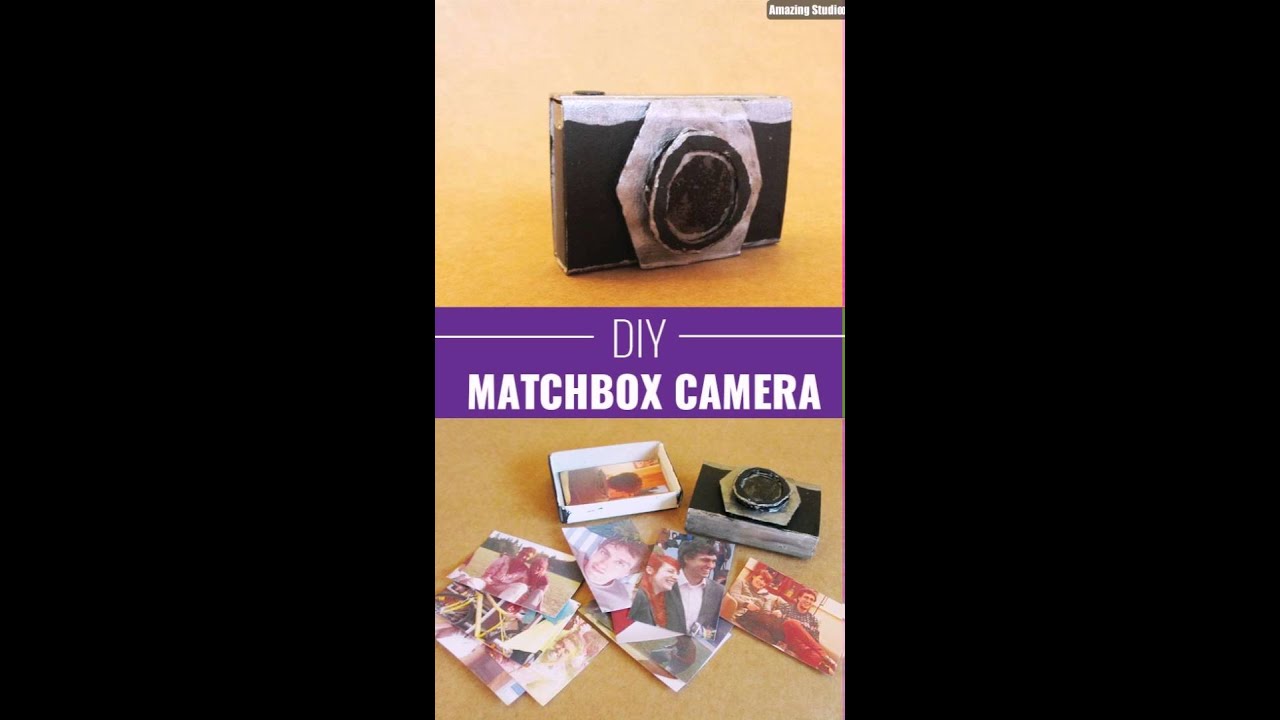 DIY Matchbox Camera - YouTube