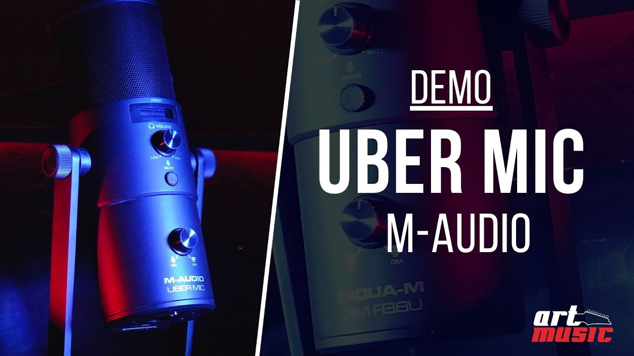UBER MIC de M-AUDIO - Micrófono Condensador (DEMO) - YouTube