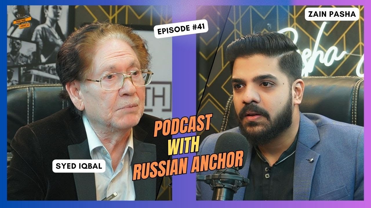 POCAST WITH SENIOR ANCHOR | PODCAST # 41 | ZAIN PASHA | PAKISTANI MEDIA ...