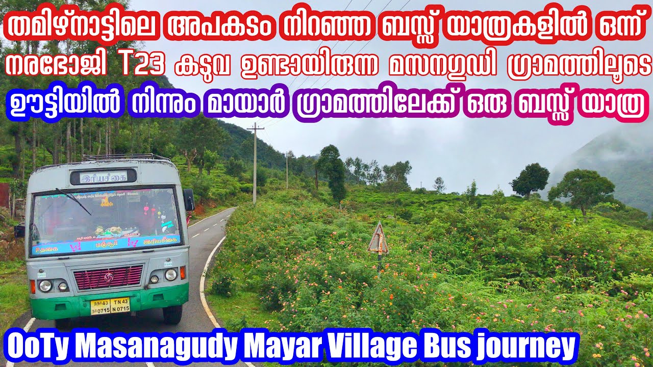 32രൂപക്ക് ഊട്ടിയിൽ നിന്നും മസിനഗുഡി വഴി മായാർബസ്സ് യാത്ര🔥|Ooty ...
