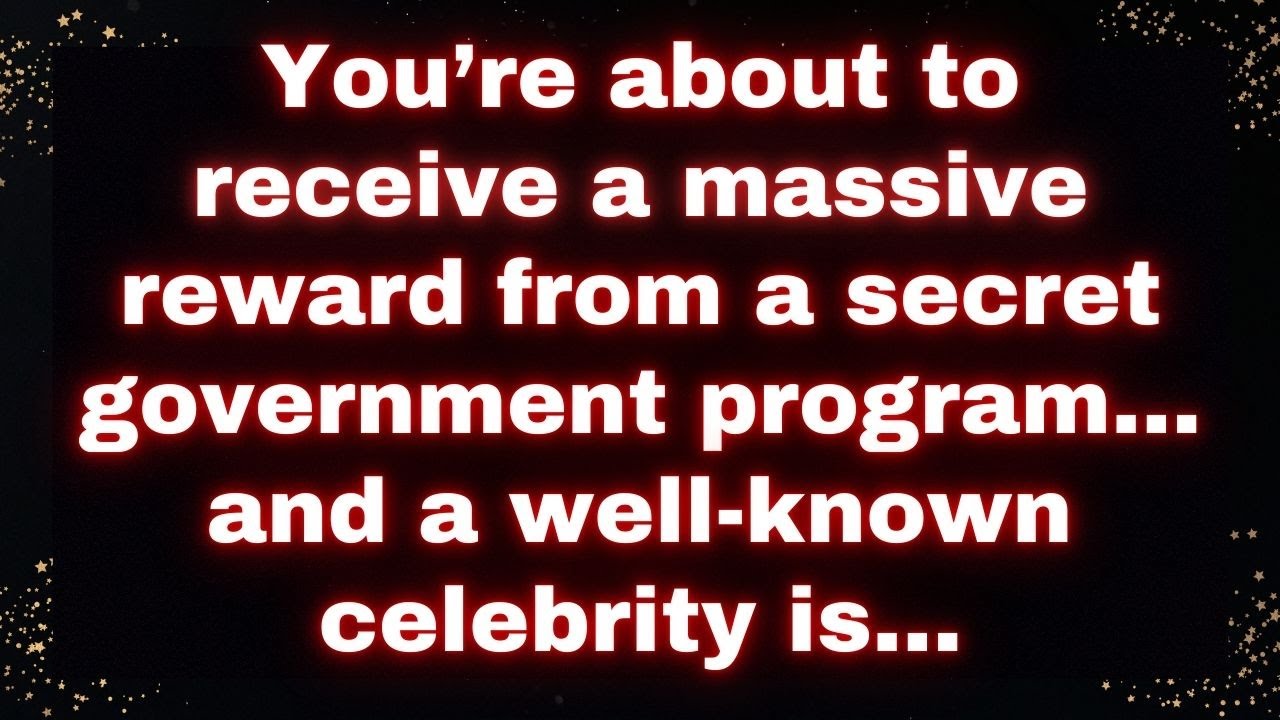 🎉 You’re about to receive a massive reward from a secret government ...