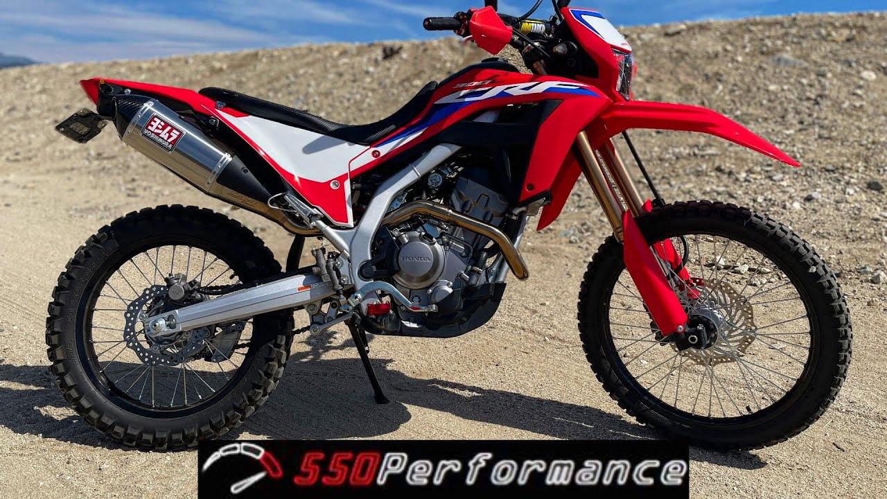 550 Performance Stage 1 Tune Install + Ride | Honda CRF 300L - YouTube
