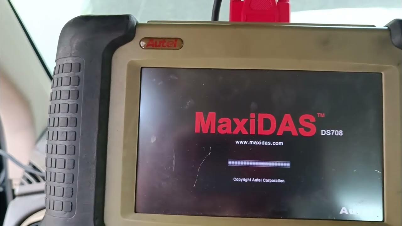 como programar llaves ford focus 2003 maxidas ds708 - YouTube