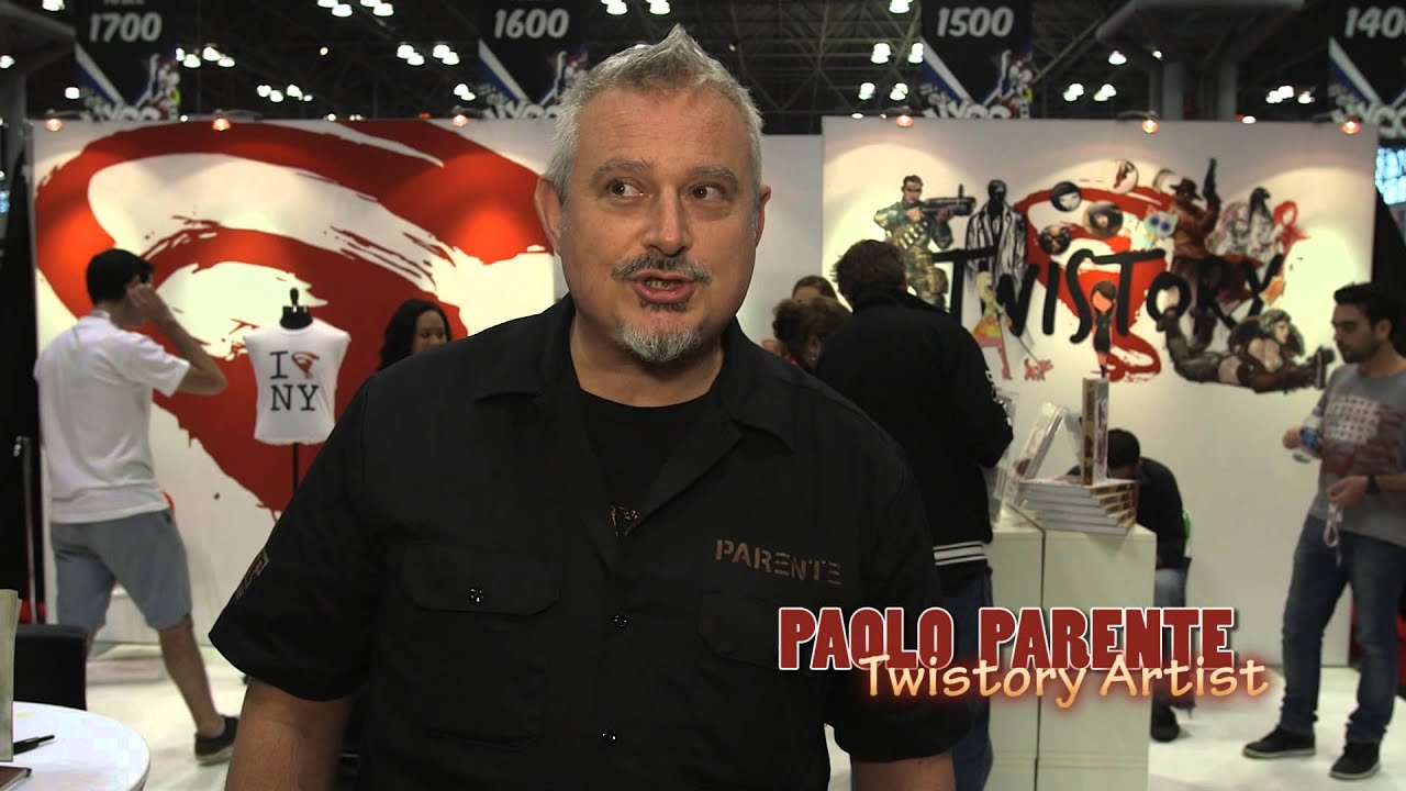 Dust War's Paolo Parente at Comic-Con NYC - YouTube