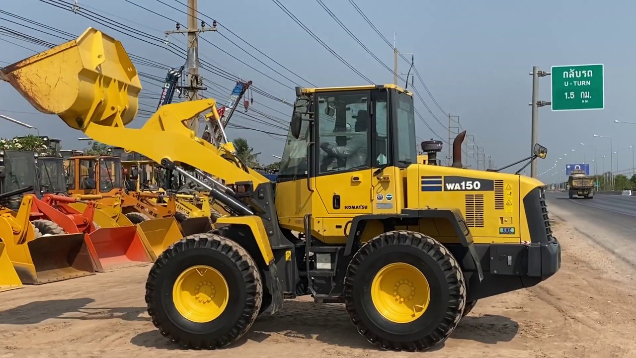 KOMATSU WA150-6 www.thaispmotor.com 092-2525952 / 081-2990958 - YouTube