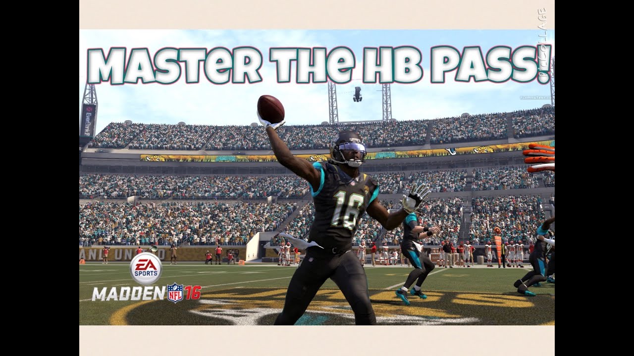 HOW TO RUN THE HB PASS IN MADDEN 16 | Money Scheme!!! - YouTube