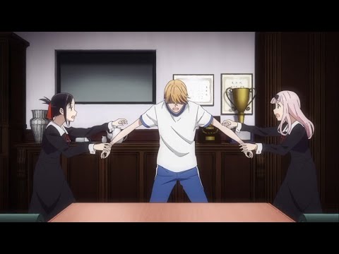 Kaguya And Chika Fight Over Miyuki