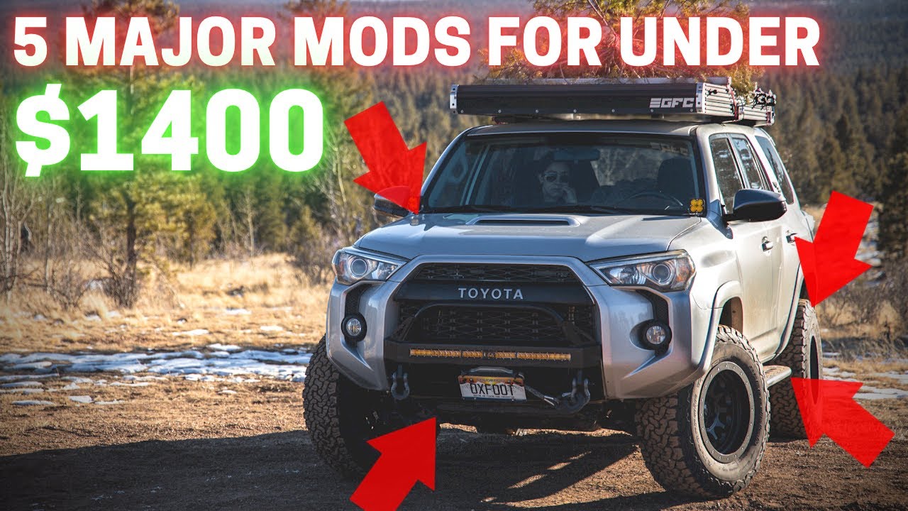 5 MAJOR Overland Mods for $1400 in 2024| (With Links!) - YouTube