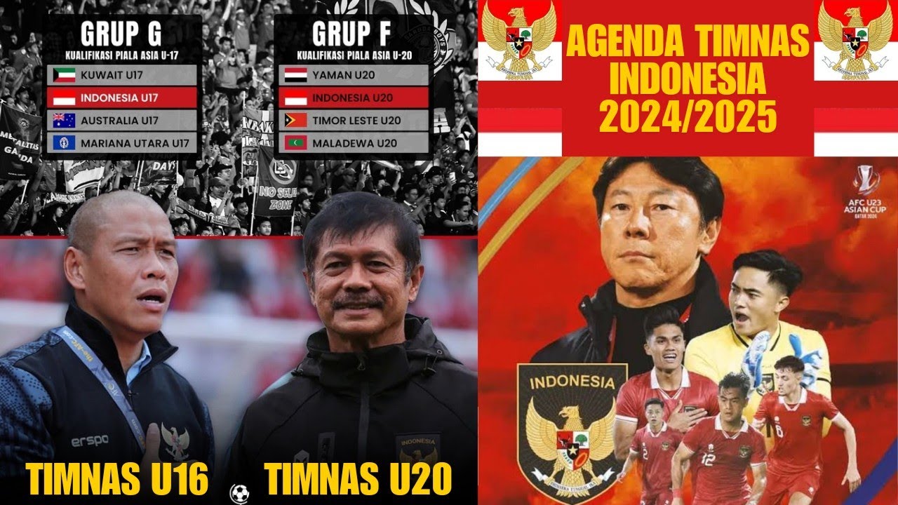 AGENDA TIMNAS INDONESIA|TIMNAS SENIOR|TIMNAS U16|TIMNAS U20|JADWAL ...