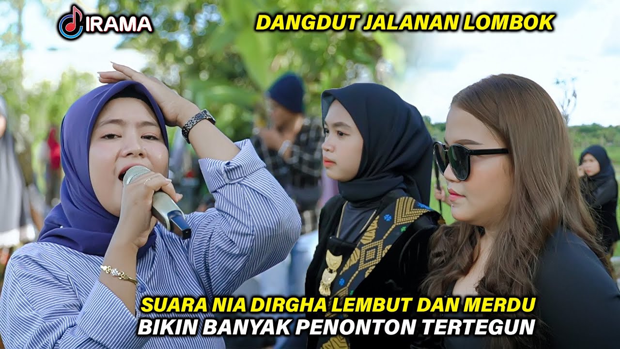 DENGAN SUARA LEMBUT DAN MERDU NIA DIRGHA MENGHIPNOTIS PENONTON DI LAGU MENGAPA IRAMA DOPANG ...