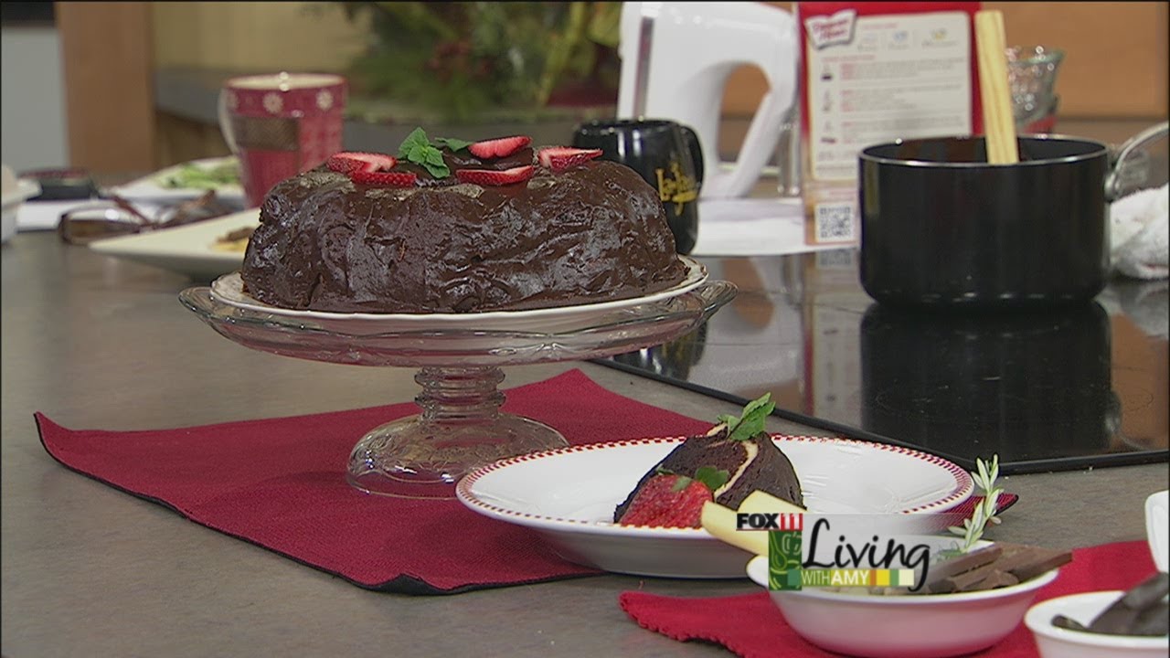 Chocolate Ribbon Cake - YouTube