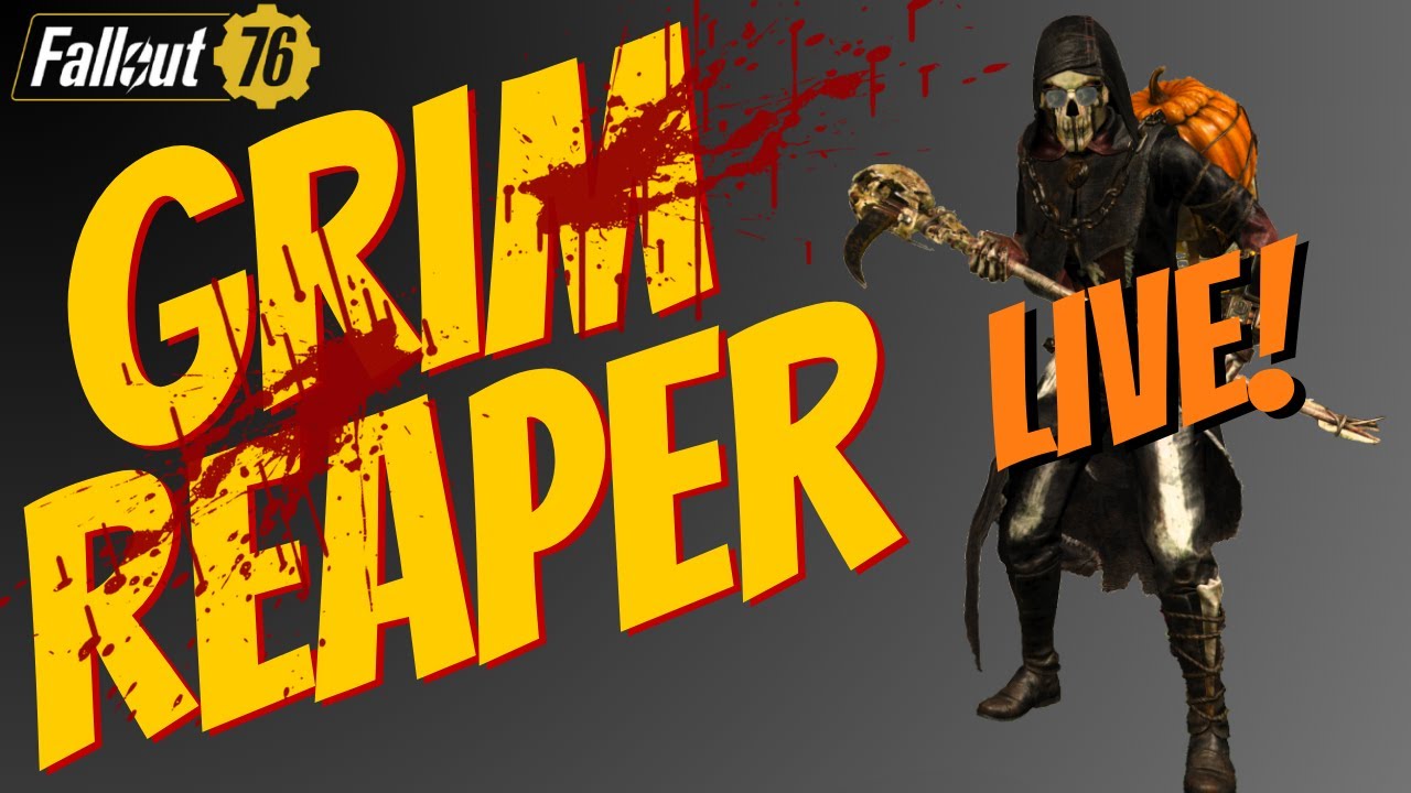 Fallout 76 Livestream - Grim Reaper Part 1 - YouTube