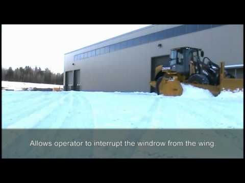 Craig Manufacturing - Loader Hydraulic Snow Gate (WL-WINGGATE) - YouTube