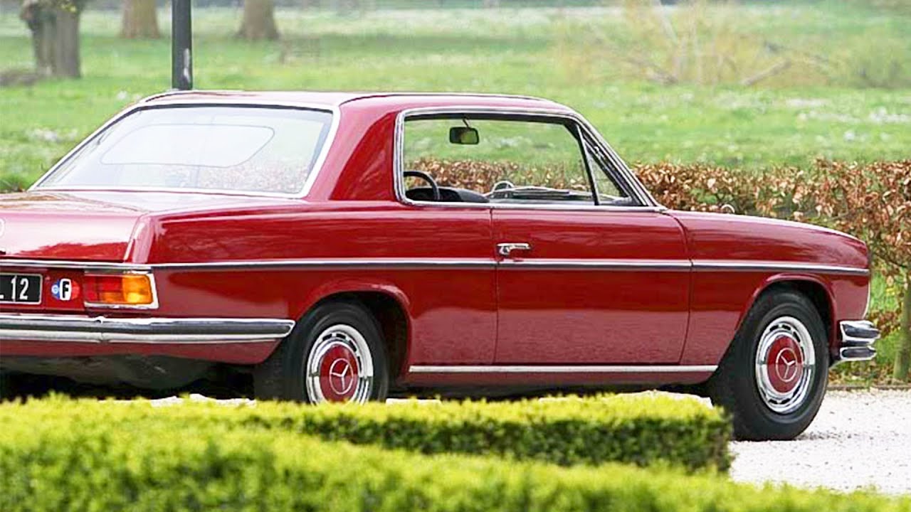 W114 Mercedes-Benz 250 C "Strich-Acht" coupe, 1969 - YouTube
