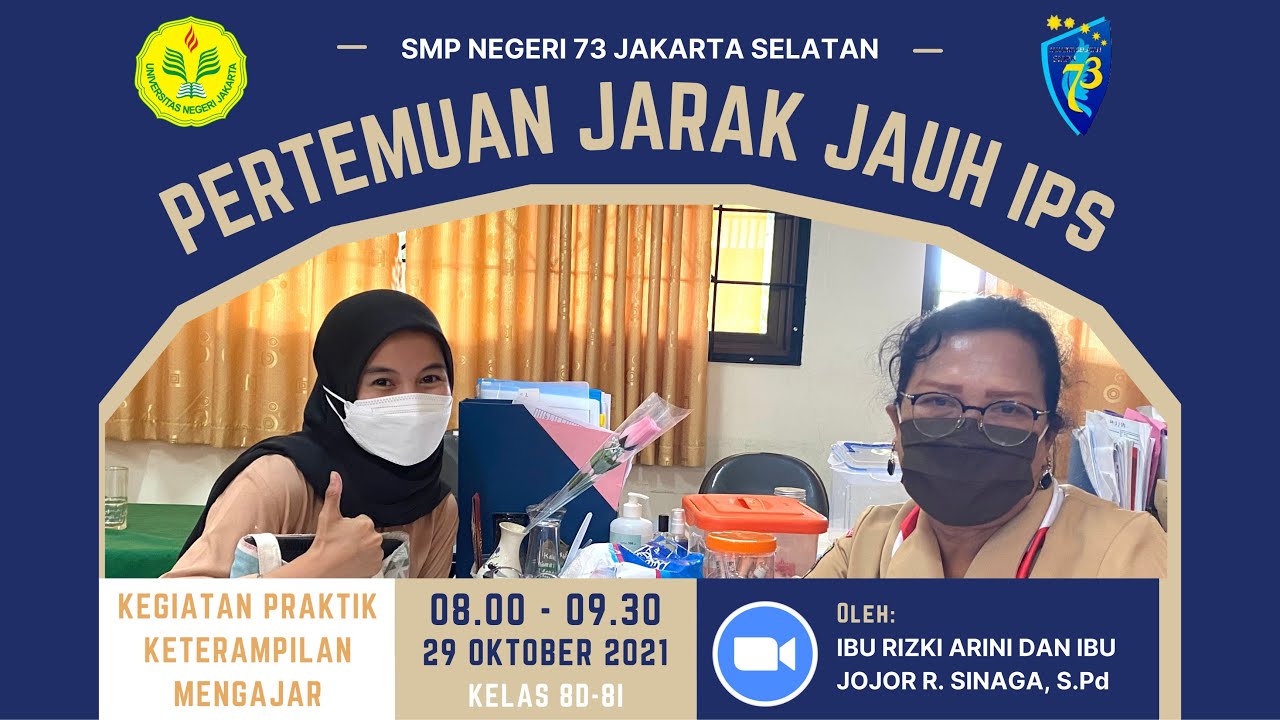 Mahasiswa PKM UNJ di SMP Negeri 73 Jkt - Rizki Arini (1407618007 ...