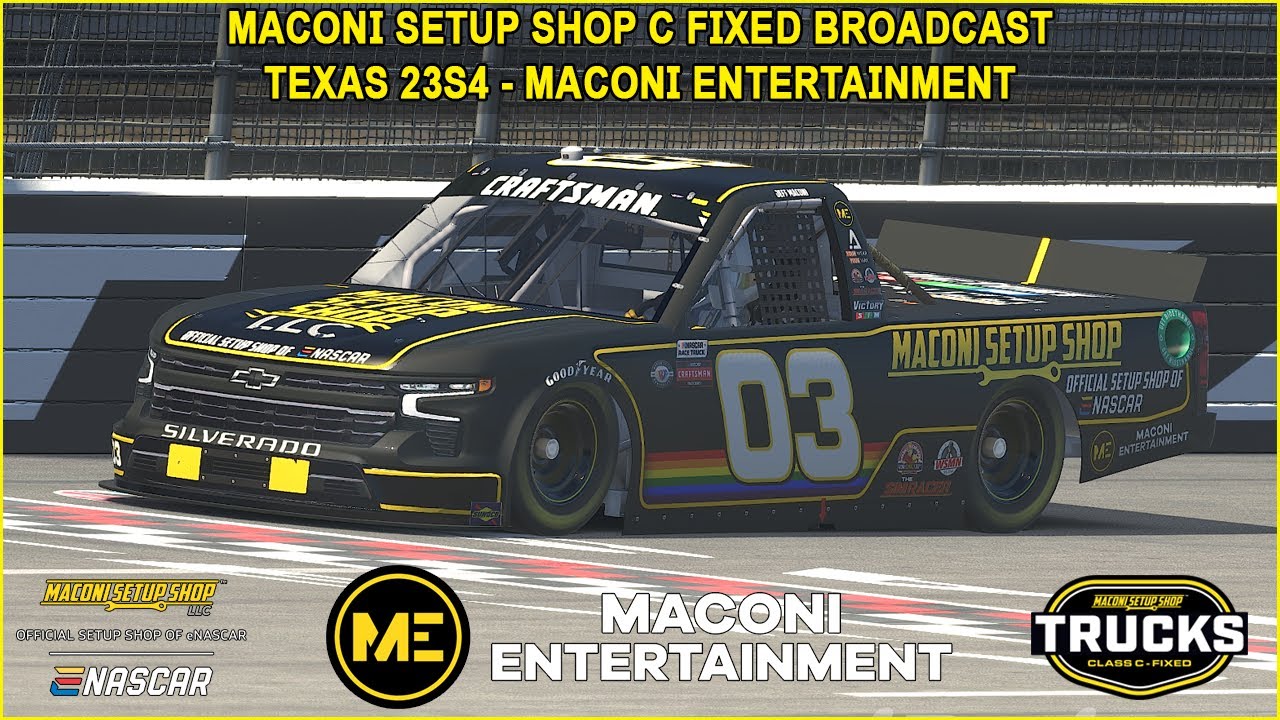 Maconi Setup Shop C Fixed Series S.O.F. Race - Texas 23S4. Maconi ...