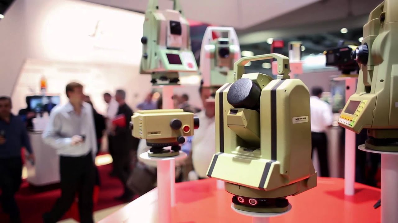 The Leica Geosystems booth at Intergeo 2014 DE - YouTube