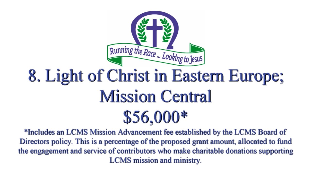 2021—2023 LWML Mission Grant #8 - YouTube