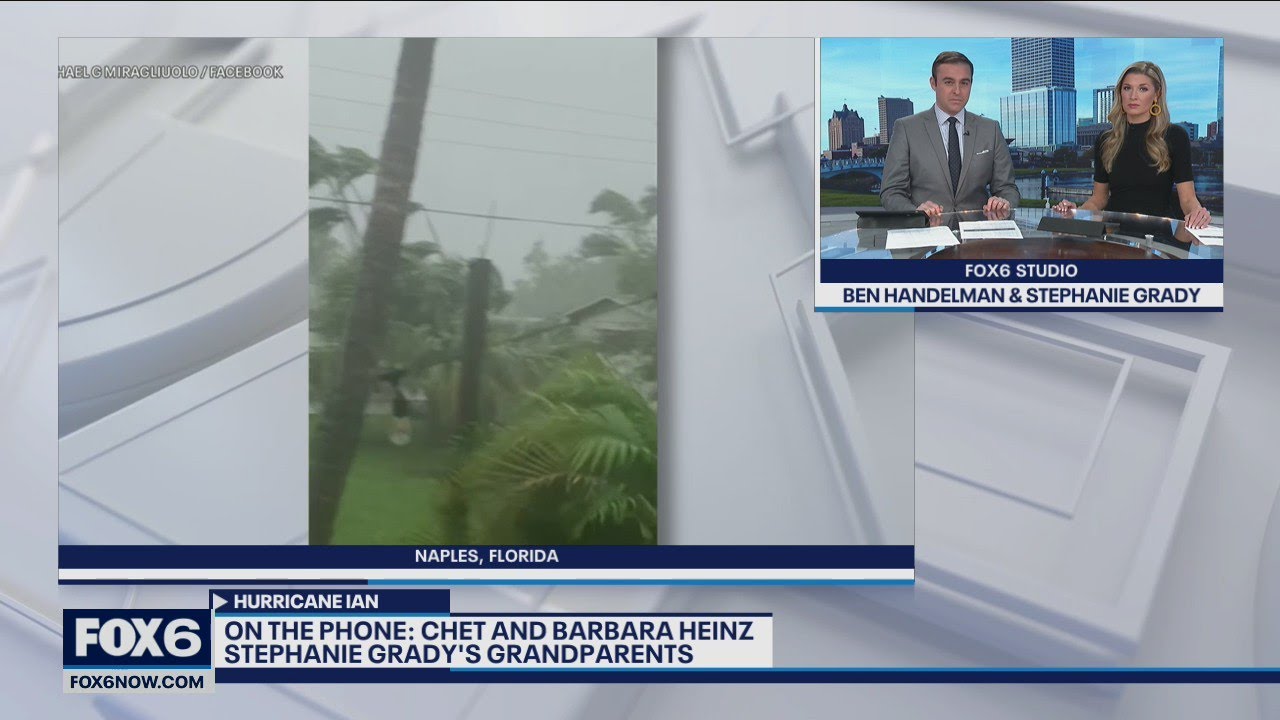 Stephanie Grady's grandparents brave Hurricane Ian | FOX6 News ...