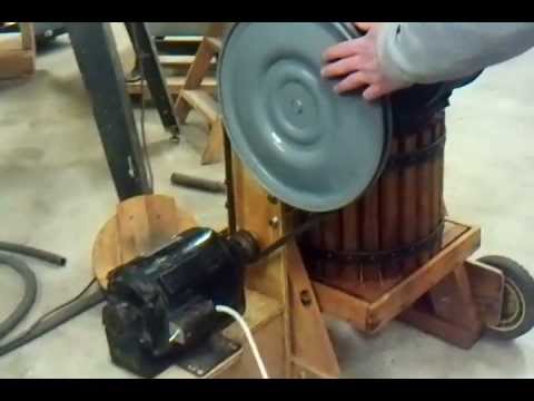 Happy Valley Ranch Cider press upgrades part 2 of 2 - YouTube