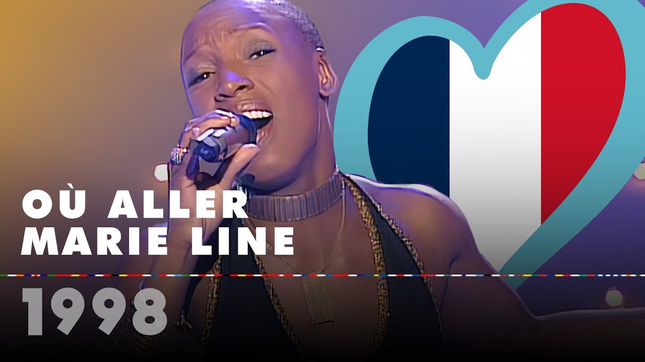 OÙ ALLER – MARIE LINE (France 1998 – Eurovision Song Contest HD) - YouTube