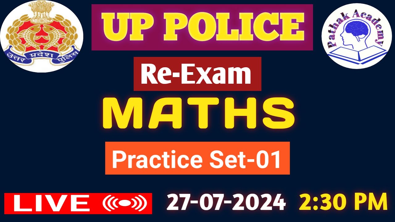 The Up police constable re-exam maths practice Set-01 Guide For ...