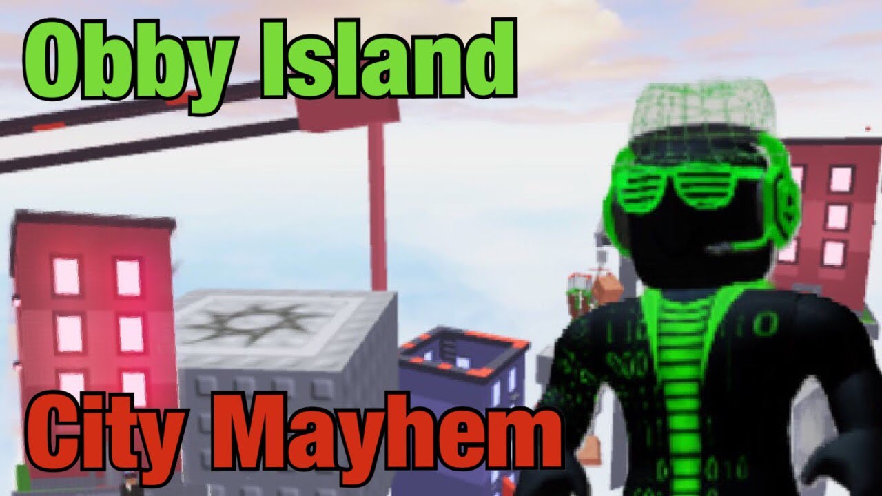 Roblox Obby Island City Mayhem Full Walk-through - YouTube