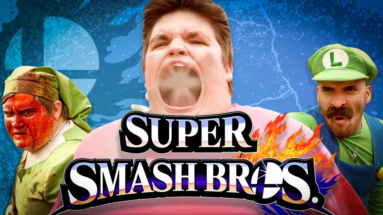 Super Smash Bros In Real Life - YouTube