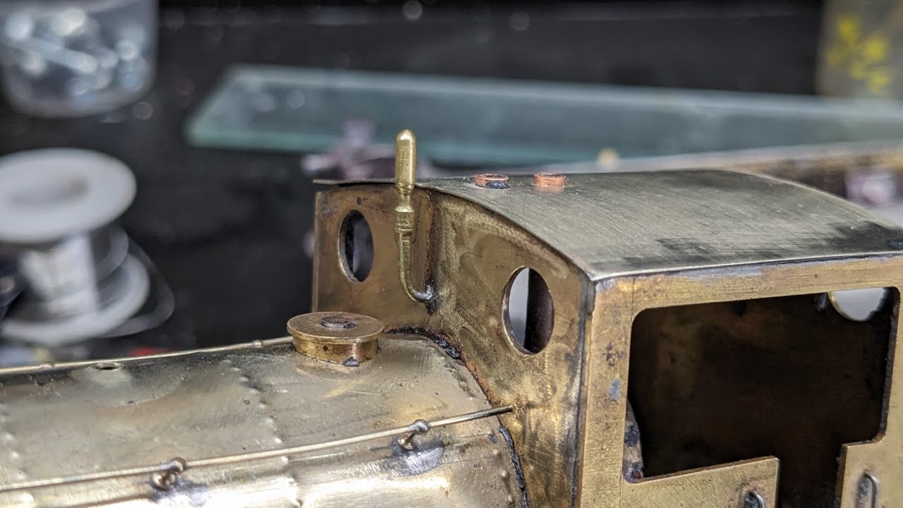 Making a whistle for a scratch built L&Y 0 4 0 pug loco - YouTube