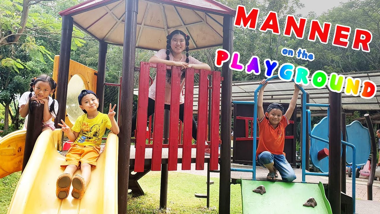Play Nice At The Playground | Learn Good Manners on the Playground For ...