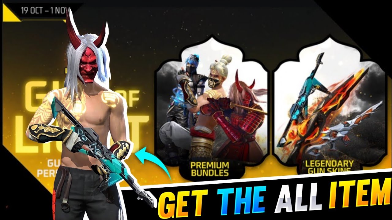 GIFT OF LIGHT EVENT | FREE FIRE NEW EVENT | FF NEW EVENT | DIWALI NEW ...