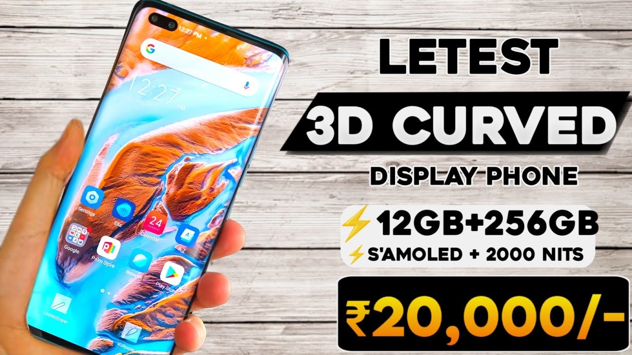Top 3 Best curved display phone under ₹20000 in 2025 || curved display ...