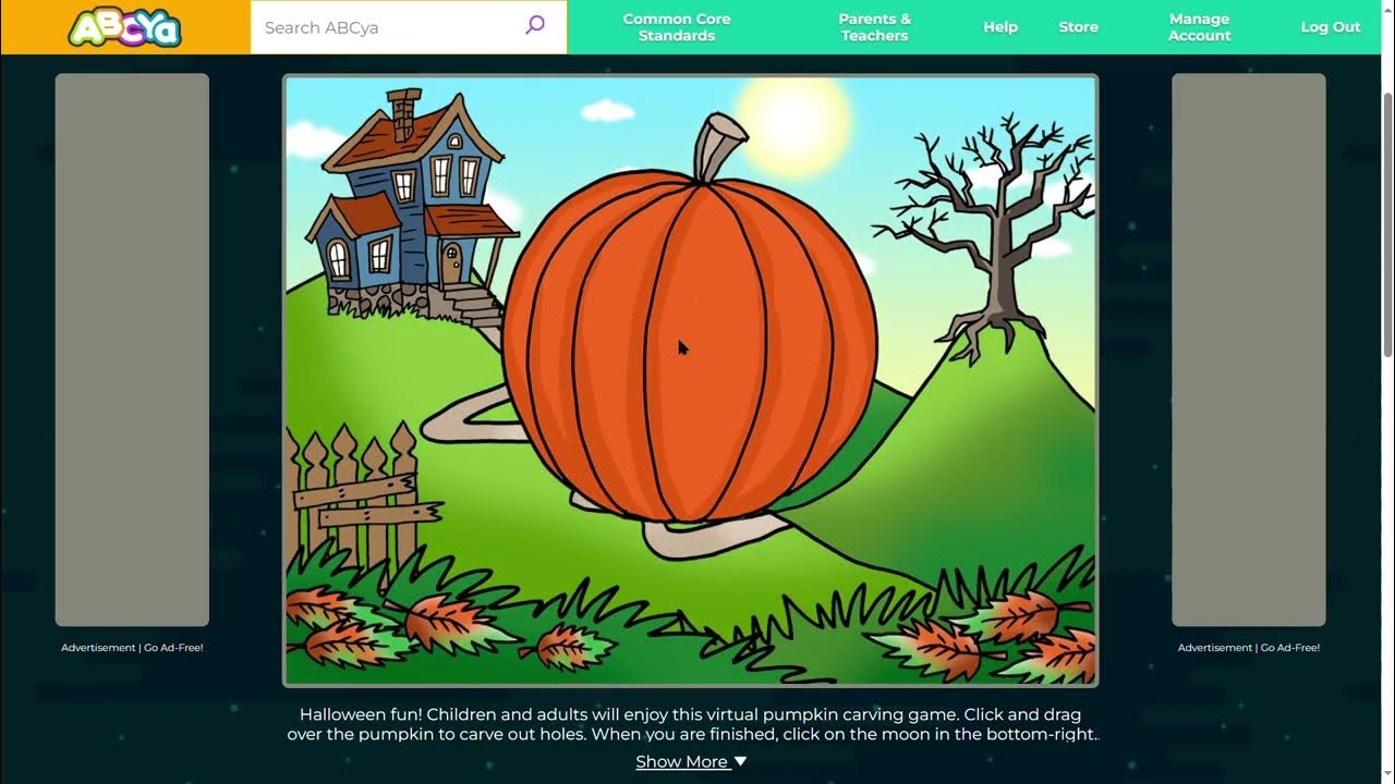 Virtual Pumpkin Carving for Kids • ABCya! - YouTube