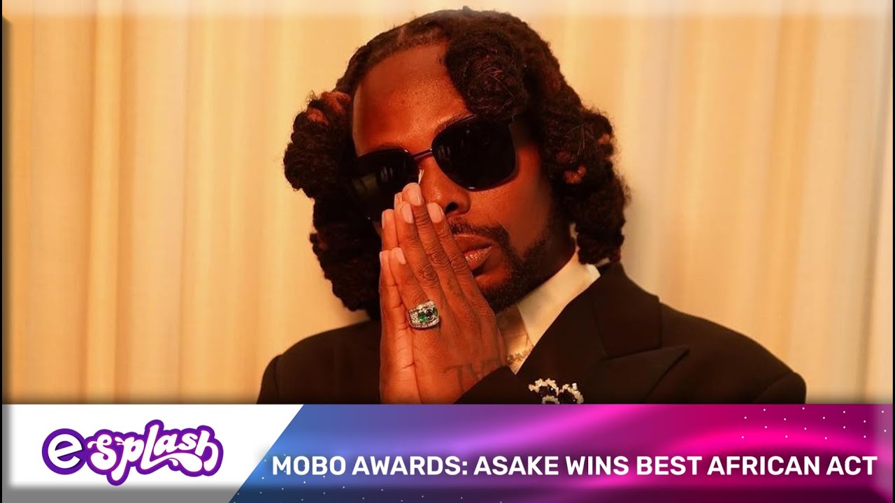 Asake wins Best African Artist at MOBO Awards - YouTube