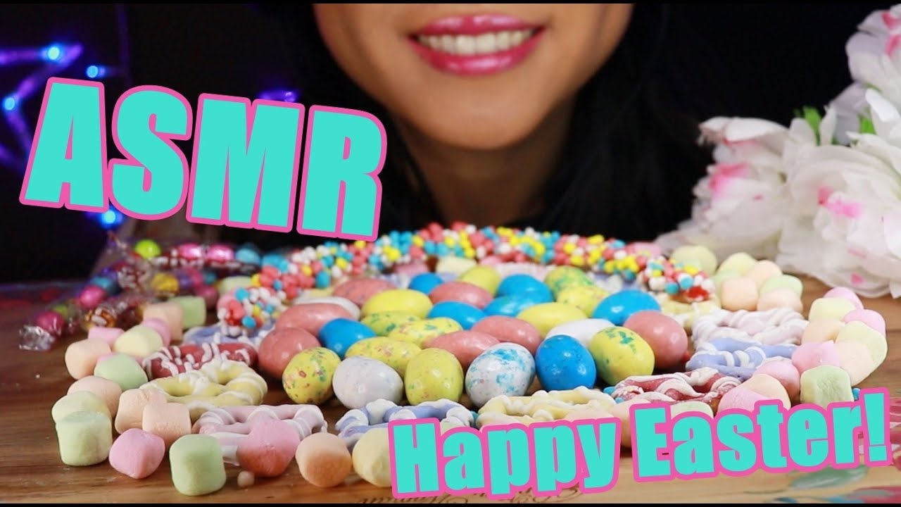 ASMR Happy Easter 2019! | Crunchy Squishy Mixed Eating Sounds | ASMR ...