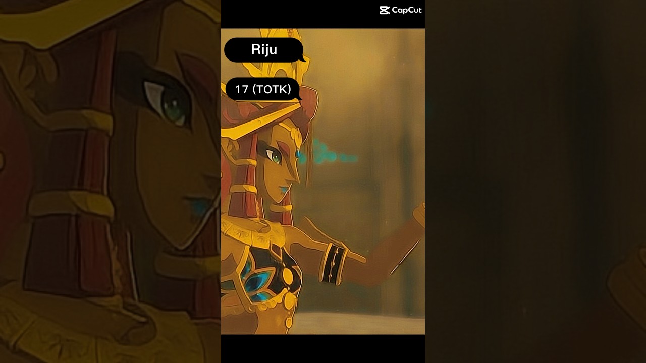 Get to know Riju! (Totk) #edit #zelda #botw #zeldauniverse #zeldagame # ...