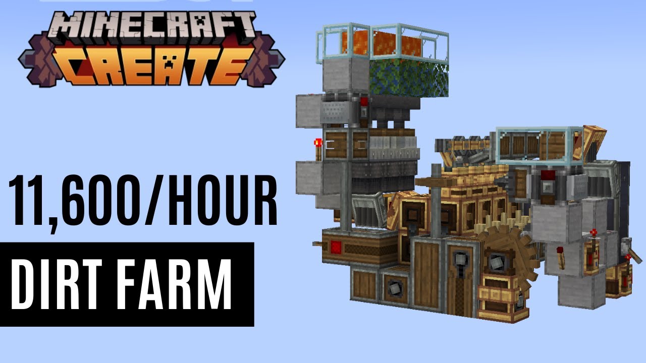Fulfill your terrainforming needs! - Create Mod Dirt Farm for 0.5.1 ...