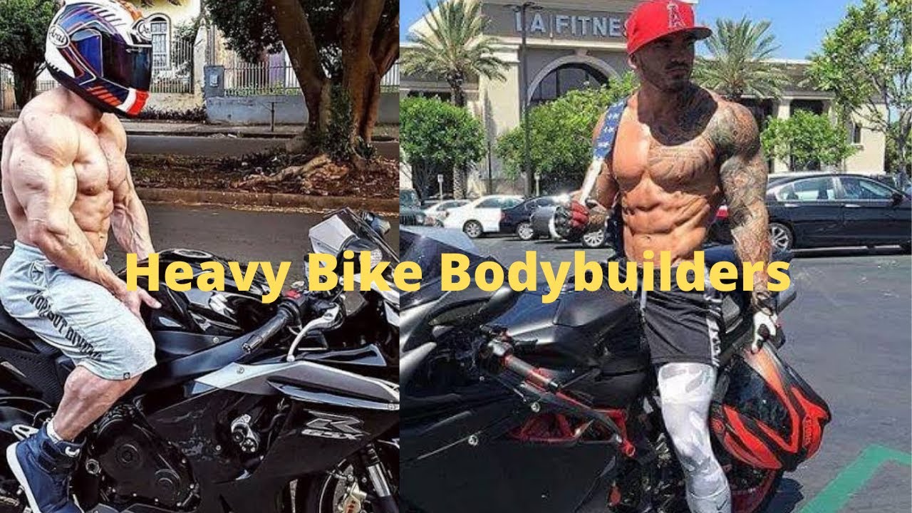 Bodybuilders on bike ride #bikeride #bodybuilding #muscle #muscular # ...