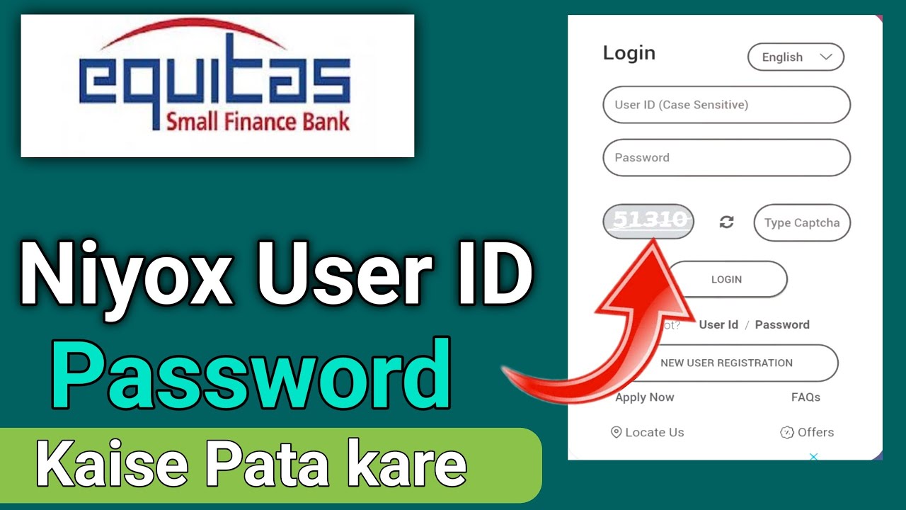 Net Banking User ID Password Bhul Gaye To Kaise Pata Karen Niyox User ...