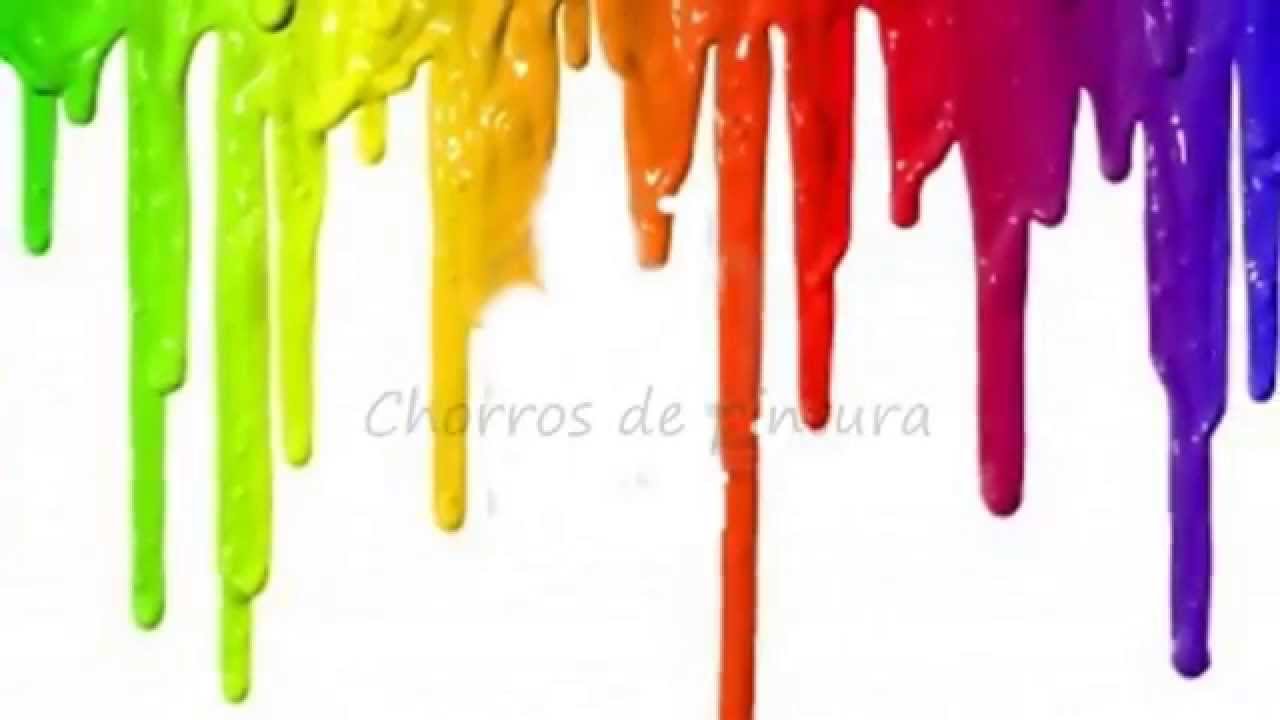 Chorros de pintura tutorial - YouTube