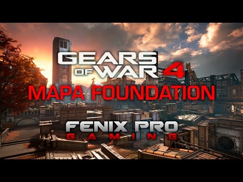 Gears of War 4 Mapa Foundation Multiplayer Map - YouTube