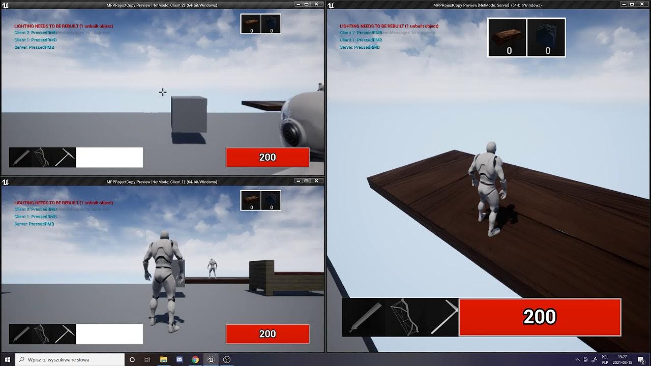 Grid Based Building in Multiplayer | Unreal Engine 4 | Gaming Project - YouTube