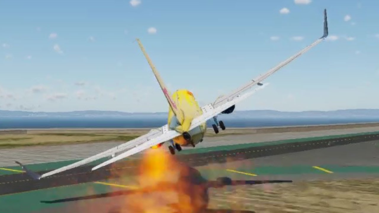 Pilot Loses Control Of The PLane During Take Off - YouTube