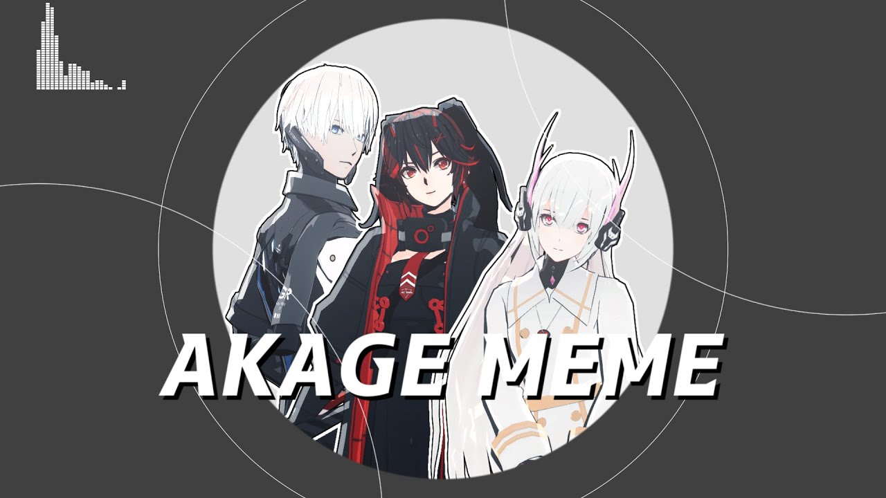 【Punishing Gray Raven MMD】AKAGE meme【战双 パニグレMMD】 - YouTube