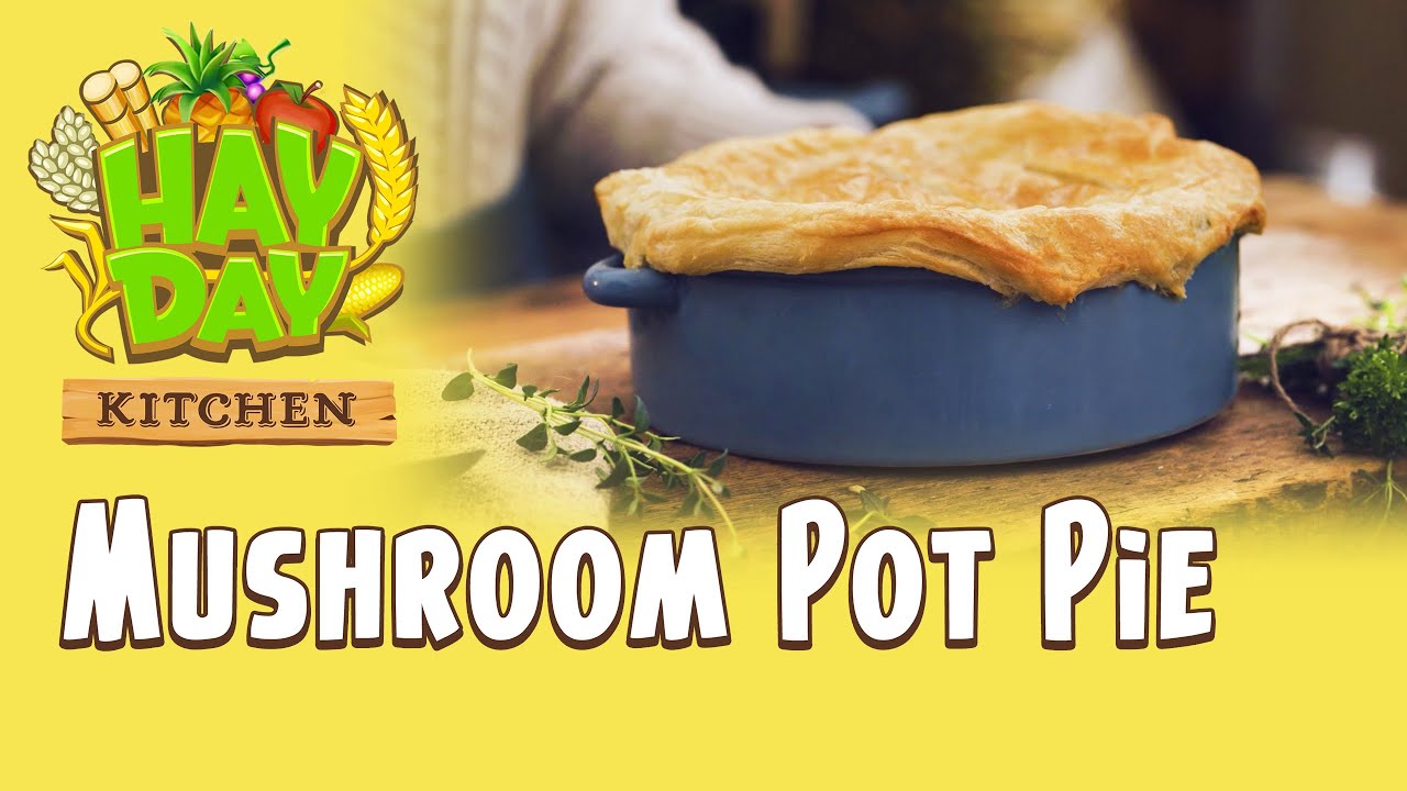 Hay Day Kitchen: Mushroom Pot Pie - YouTube