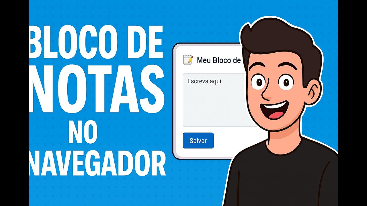 Criei um Bloco de Notas com HTML, CSS e JavaScript 😱☕ - YouTube