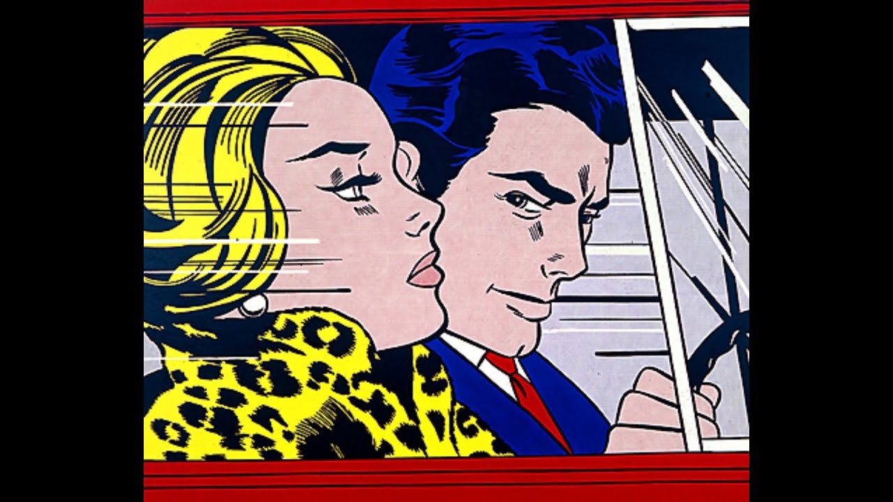 In the car, Roy LICHTENSTEIN - YouTube