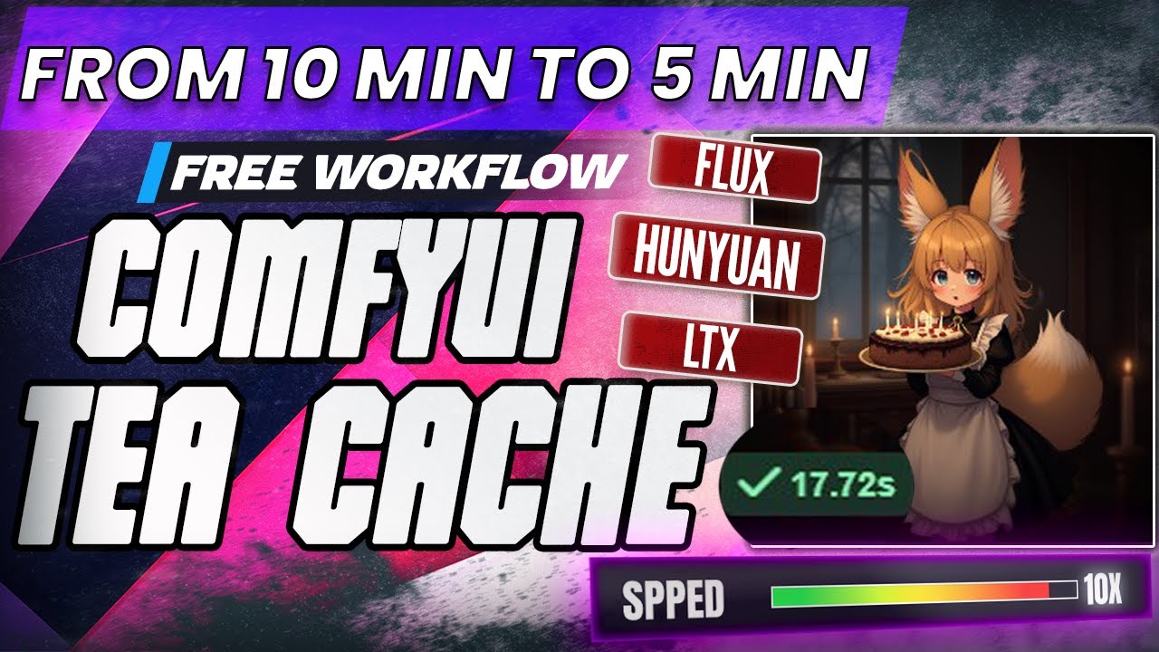 🚀3X Your Speed🚀: Tea Cache vs WaveSpeed for Hunyuan, LTX & Flux in ...