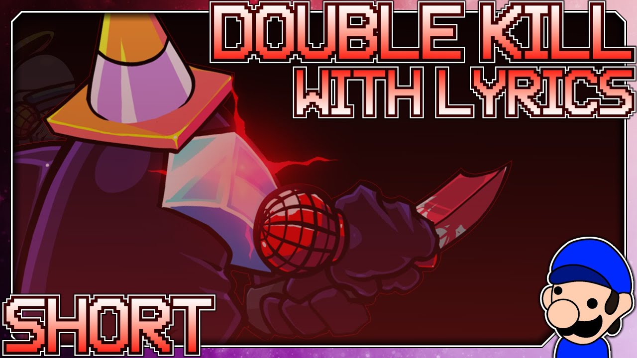 (SHORT) Double Kill - WITH LYRICS | FNF: VS IMPOSTOR V4 COVER - YouTube